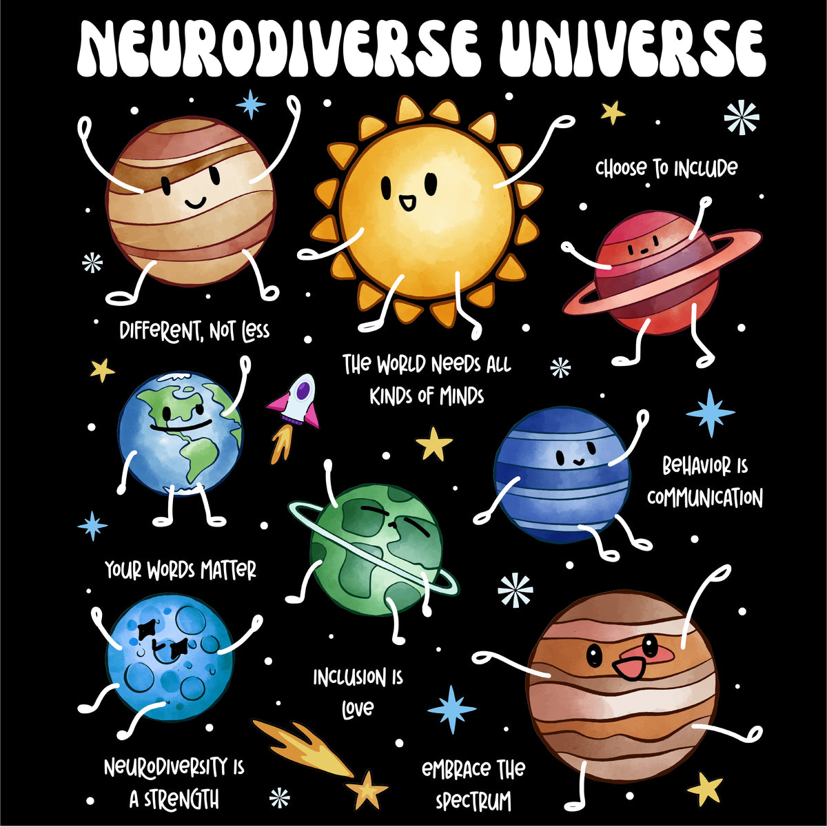 Neurodiverse Universe – DesignZ by KT
