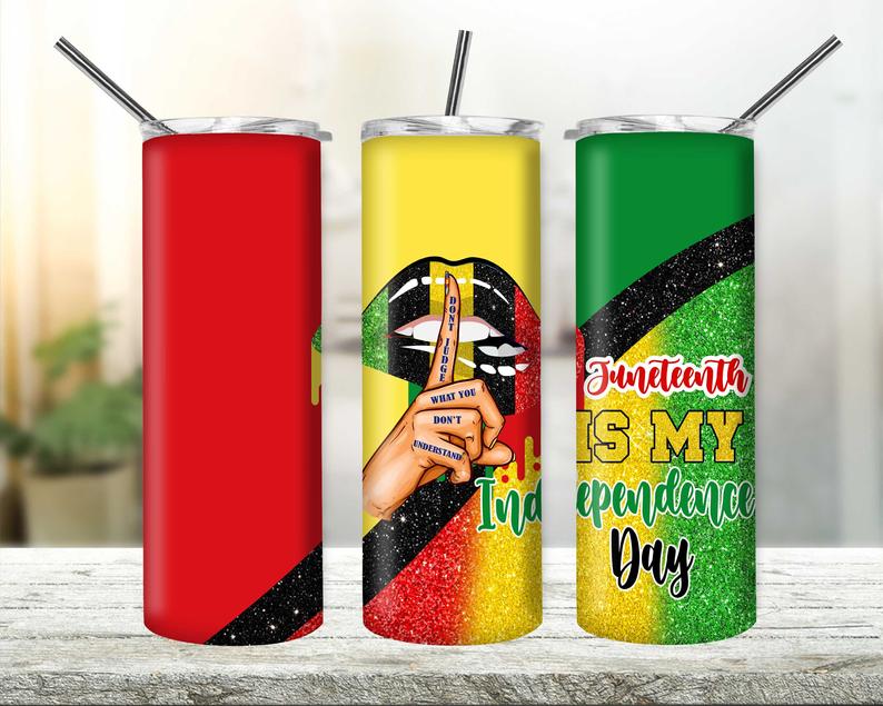 Juneteenth Tumbler – DesignZ by KT