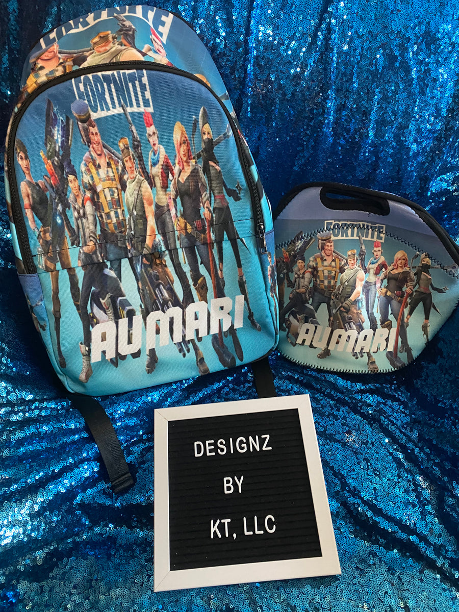 Back Pack and Lunch Bag Bundle – DesignZ by KT